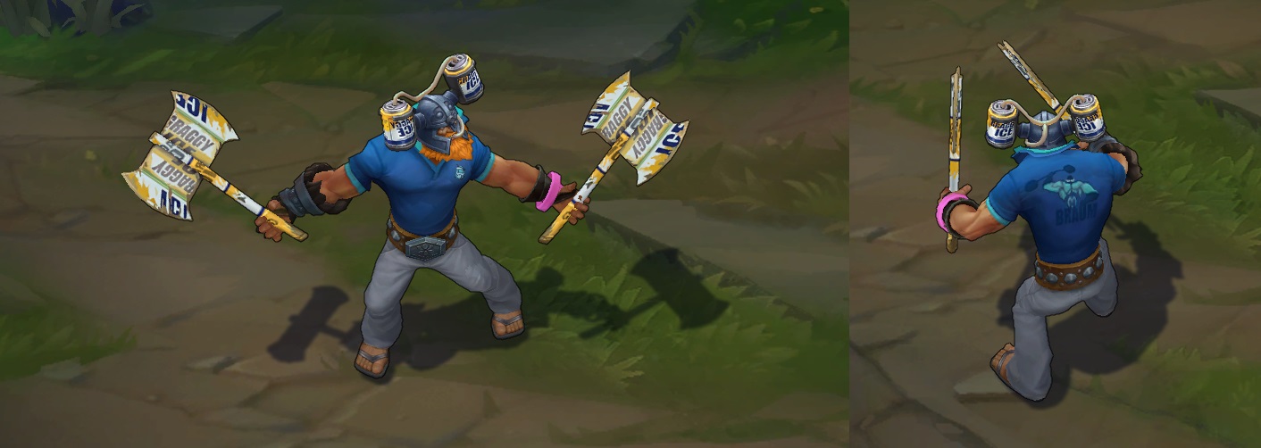 Surrender at 20: New Chroma now available for Brolaf and Headhunter Rengar