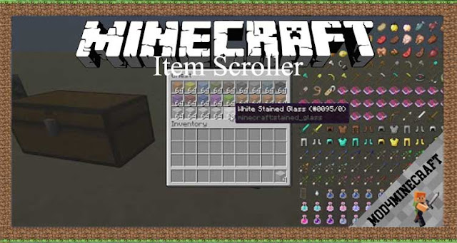 Item Scroller Mod 1.16.4/1.12.2/1.7.10
