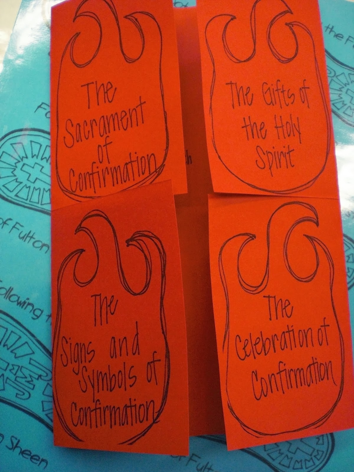 Look to Him and be Radiant: Confirmation Facts Foldable