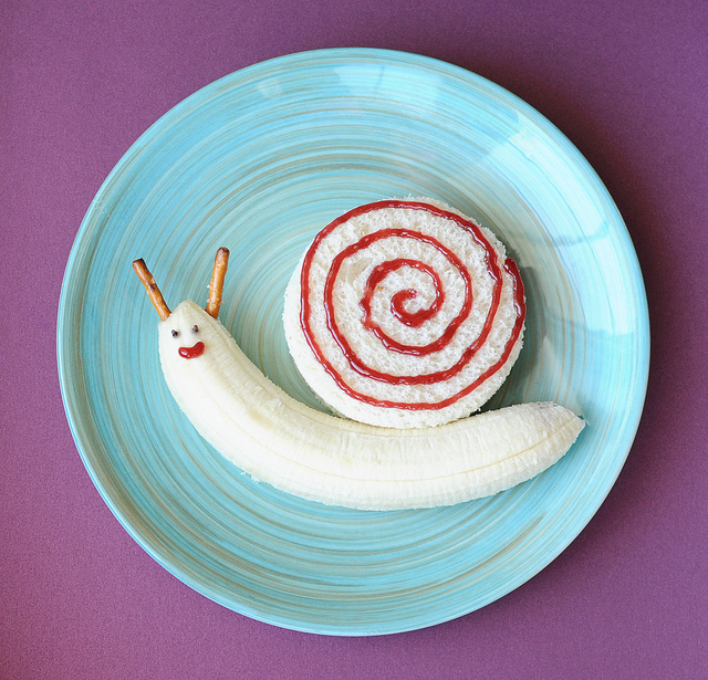 Be Different...Act Normal: Cinnamon Roll Snail [Fun Food For Kids]
