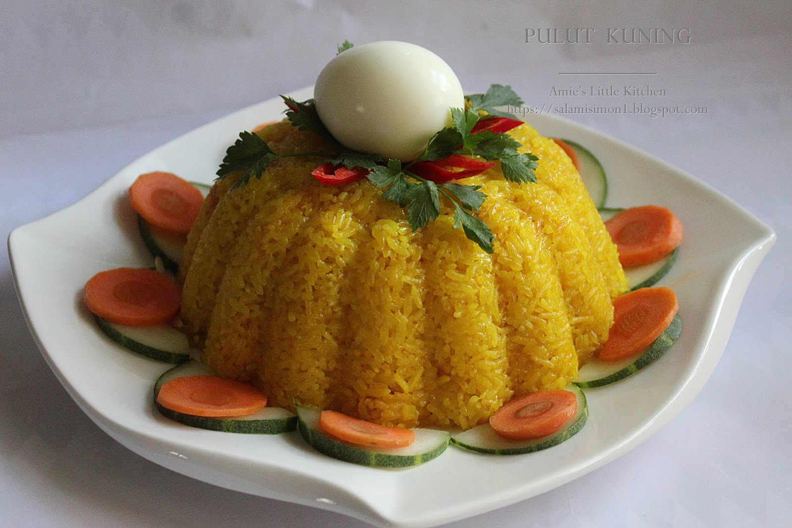 Pulut Kuning Lockdown - Amie's Little Kitchen
