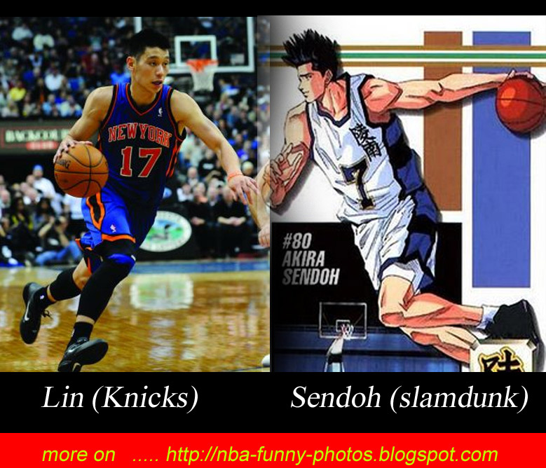 Jeremy Lin is the real life Akira Sendoh | NBA FUNNY MOMENTS