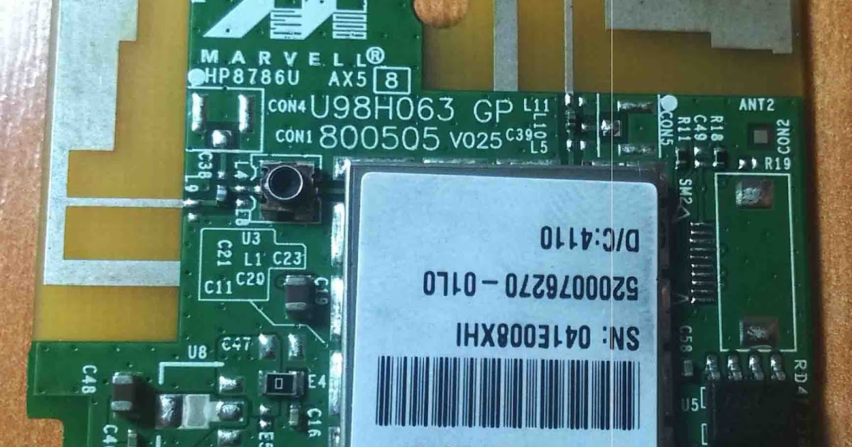 English Drummer: Marvell SDGOB-0892 Wifi card pinout