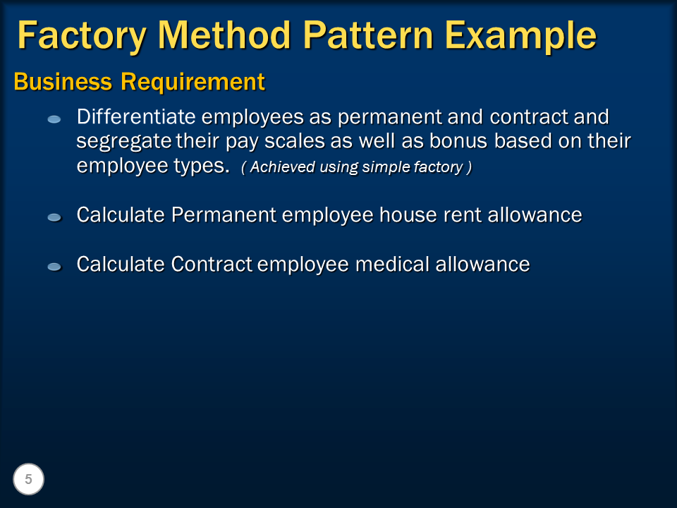 Sql server, .net and c# video tutorial: Factory Method Design Pattern