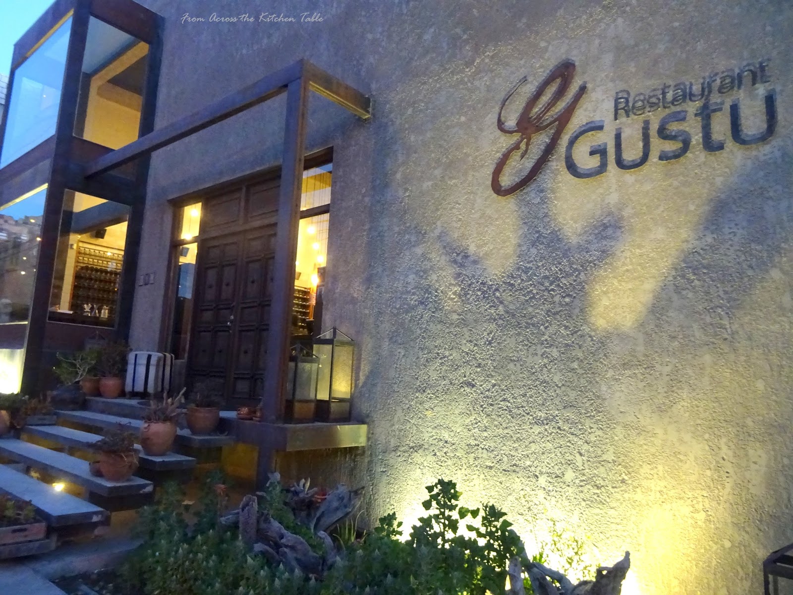 From Across the Kitchen Table: Gustu Restaurant, La Paz, Bolivia