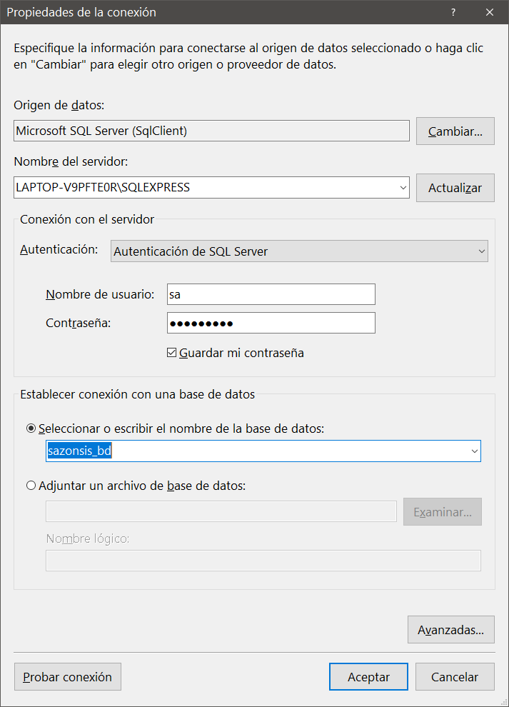 Conectarse a una base de datos en SQL Server con ADO.NET Entity Framework ~ {DAED_CODER}