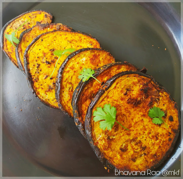 My Kitchen Fantasies: Begun Bhaja