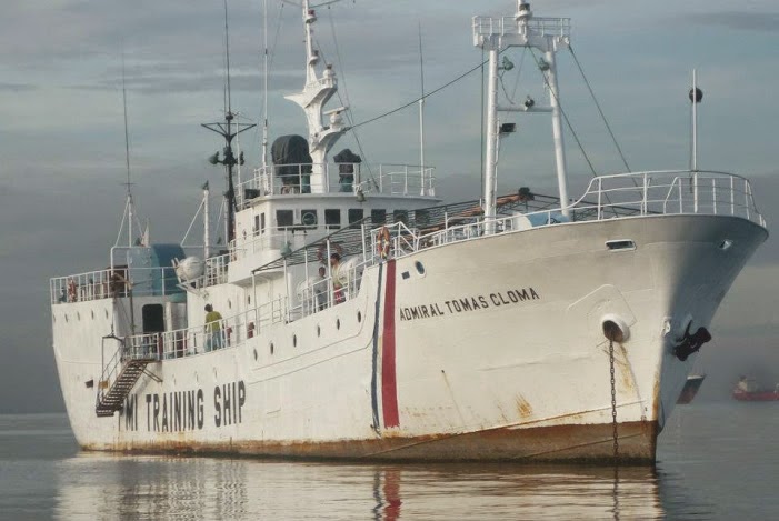 INTER-ISLAND SHIPS OF THE PHILIPPINES: M/V Admiral Tomas Cloma (PMI Training Ship)