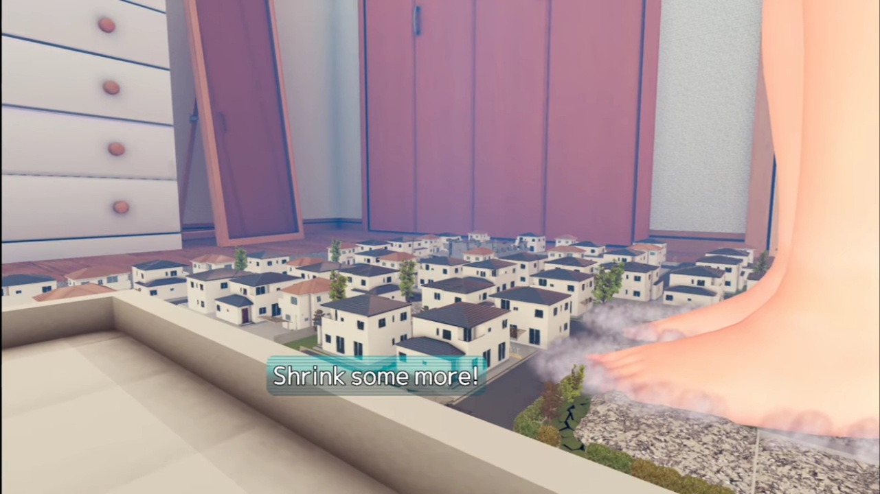 Anime Feet: Resize me (Game): Chieri