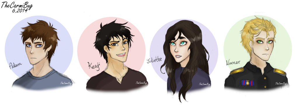 fan art: Shatter me - Festín de libros