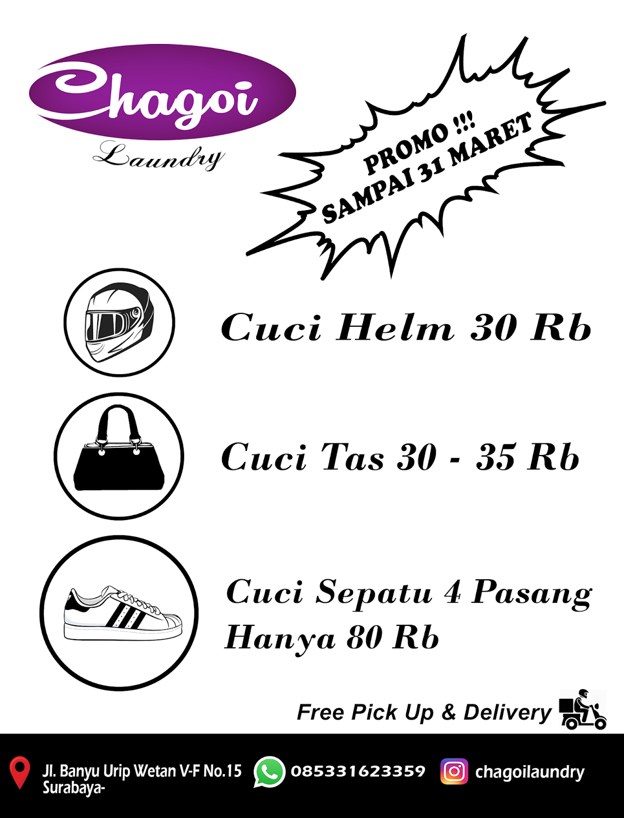 Cuci Sepatu Surabaya, Cuci Helm, Cuci Tas || Laundry Sepatu Surabaya