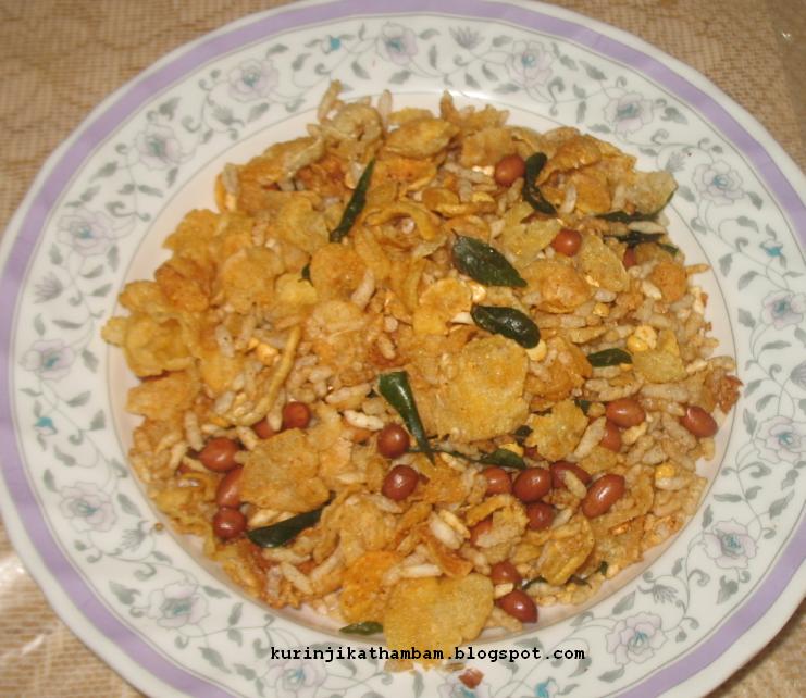 Corn Flakes Mixture ~ Kurinji Kathambam