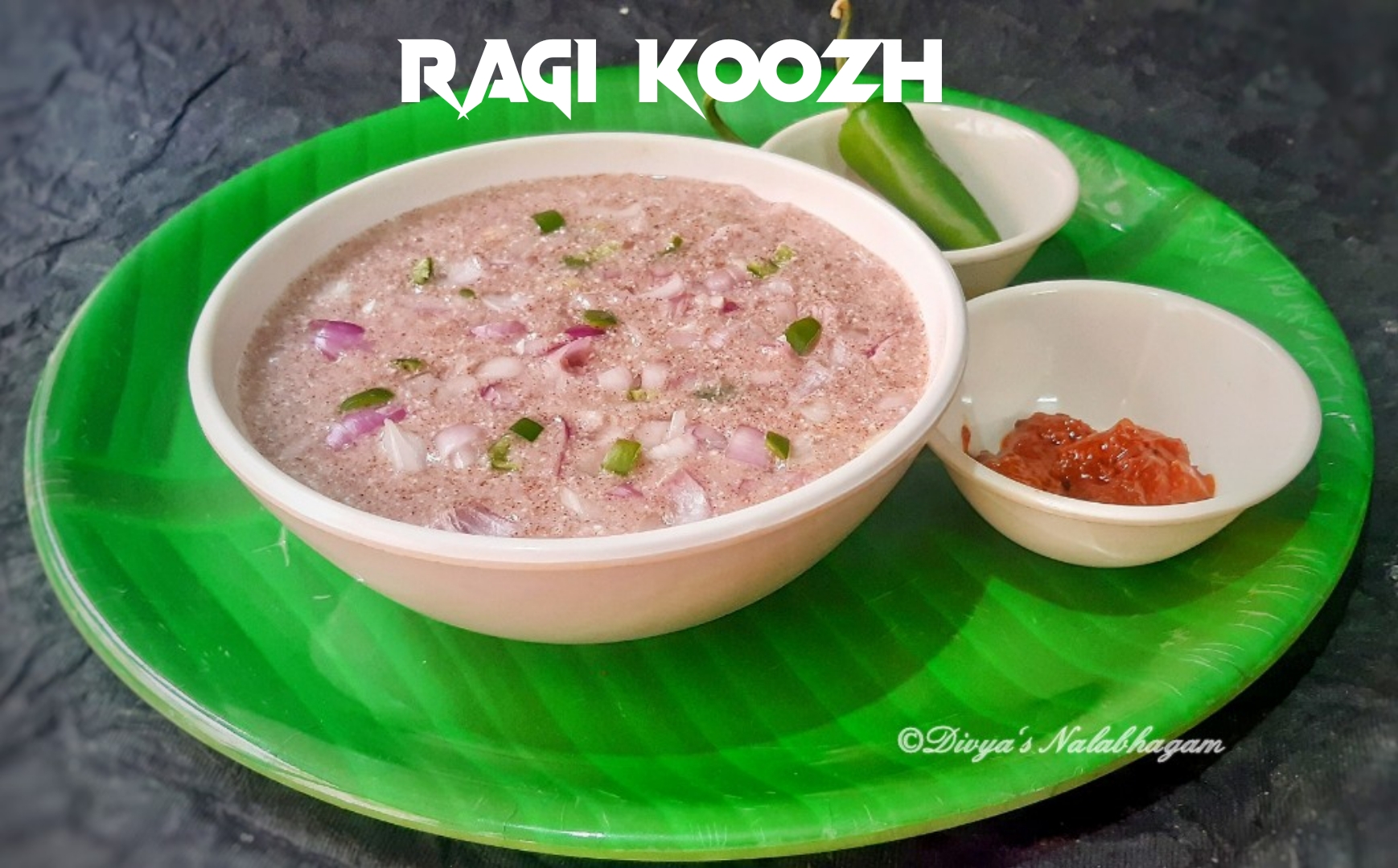 Ragi Koozh | Aadi Koozh | Keppai Koozh | Finger Millet Porridge - Divya ...