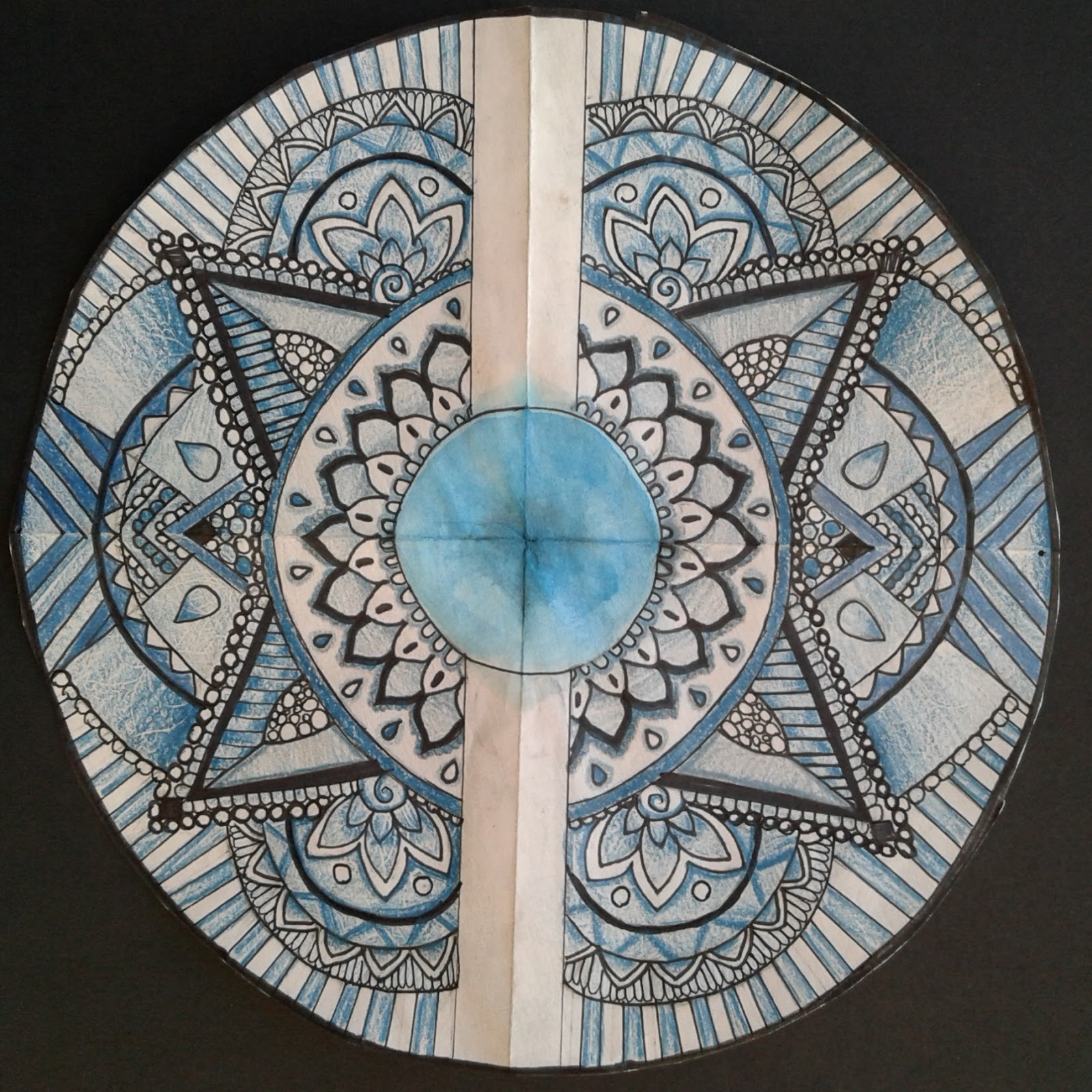 a faithful attempt: Symmetrical Radial Mandala Designs