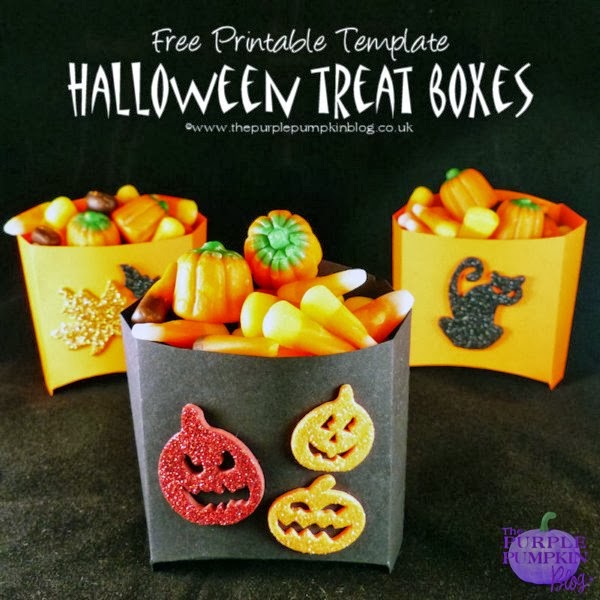 Halloween Treat Boxes - Free Printables