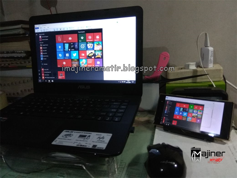 Menjadikan Smartphone-Mu Sebagai Layar Kedua Bagi Laptop (Extended ...