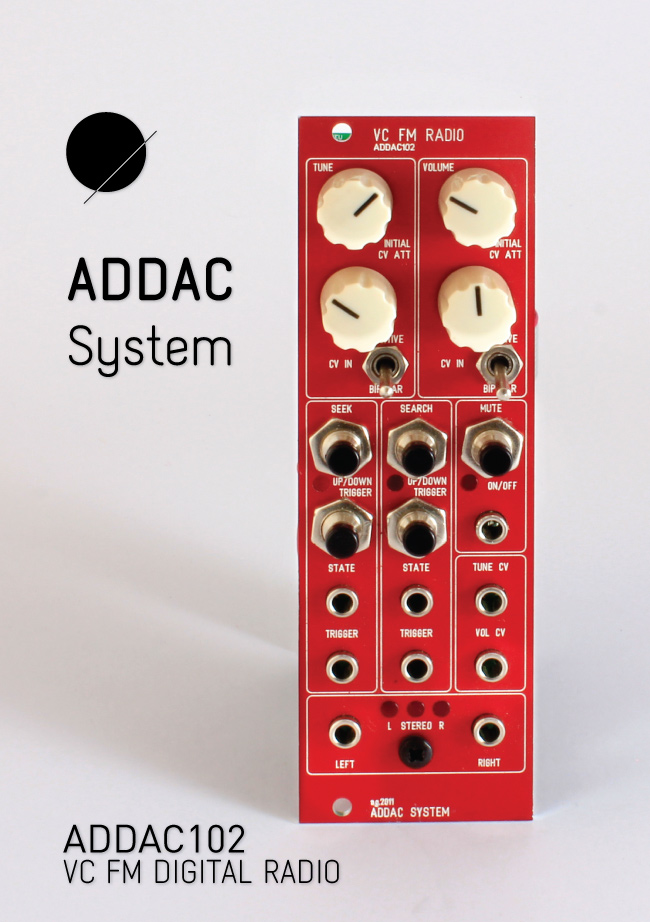 MATRIXSYNTH: ADDAC102 – VC FM Radio