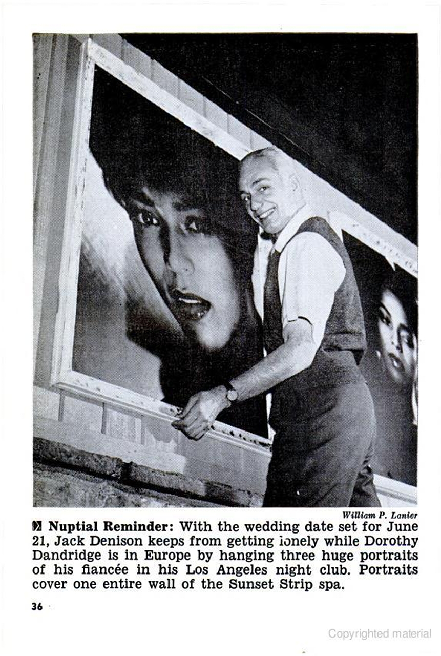 Dorothy Dandridge, Angel Face: Articles