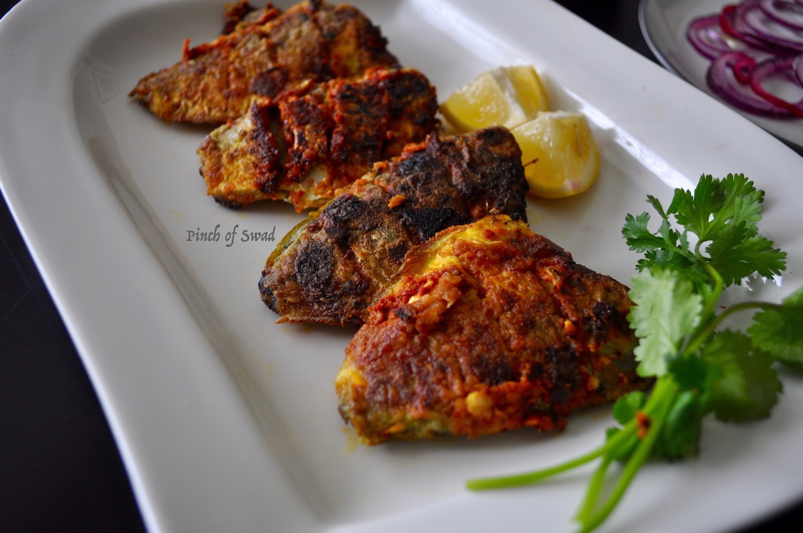 Pinch Of Swad - taste that hits the spot!: Goan Recheado Stuffed Fish Fry
