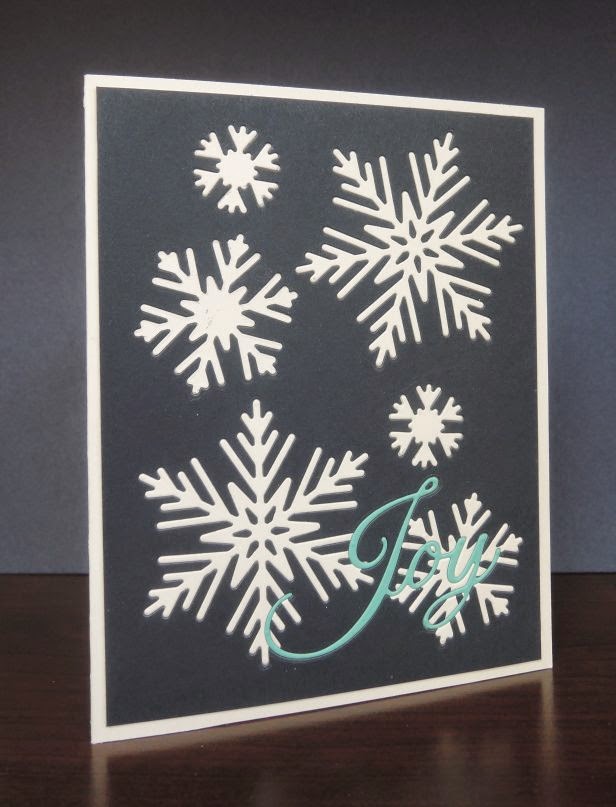 Sandpiper Creates: Snowflakes with Inlaid Die Cutting