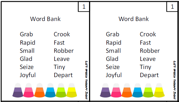 Liz's Speech Therapy Ideas: Candy Corn Synonyms & Back to School Sale
