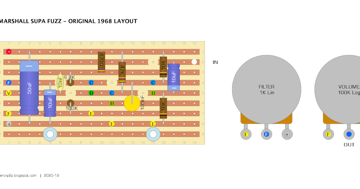 Guitar Effects - Vero - Point to Point - Tag Board Layouts: MARSHALL ...