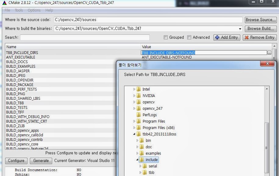 MareArts Computer Vision Study.: Install TBB + CUDA with OpenCV, ( How ... MareArts Computer Vision Study.: Install TBB + CUDA with OpenCV, ( How ...