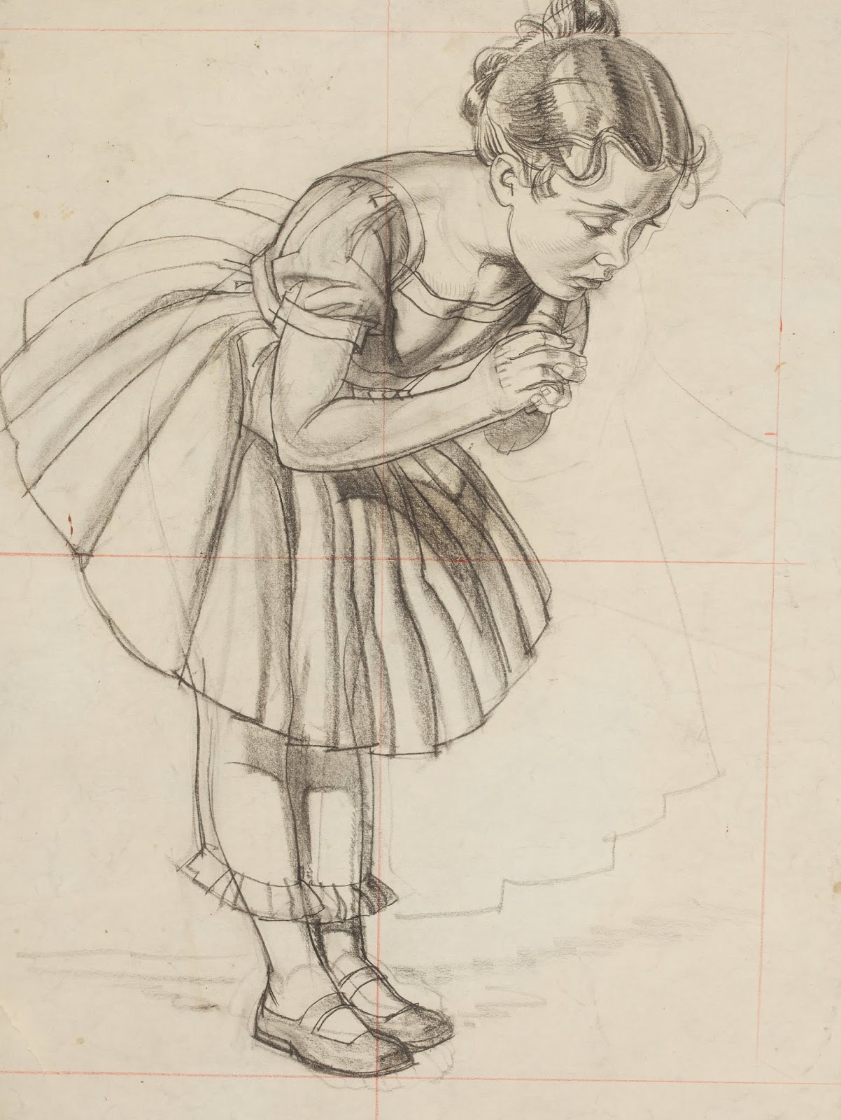 Figure Drawing Professor: Dean Cornwell- figurative studies