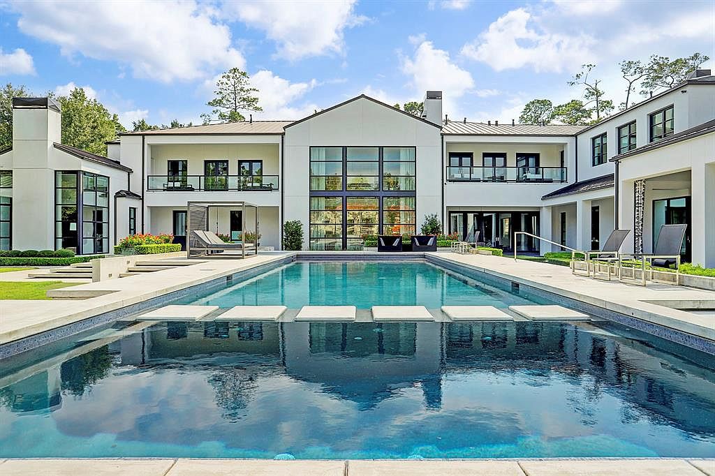 21,000 Square Foot Contemporary-Style Mega Mansion In Houston, TX | THE ...