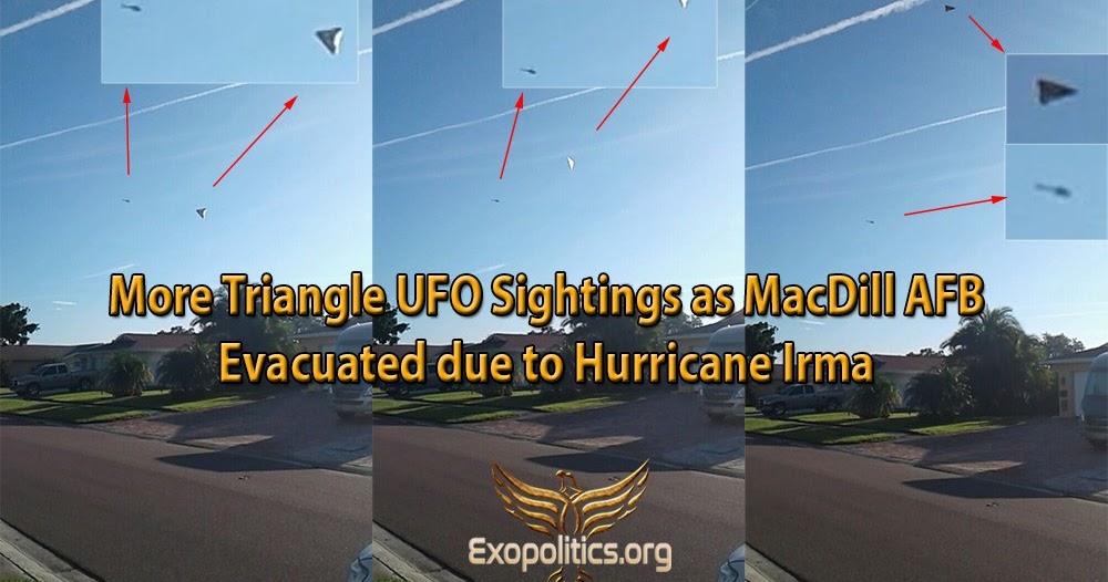 UFOs-Disclosure: More Triangle UFO Sightings as MacDill AFB is ...