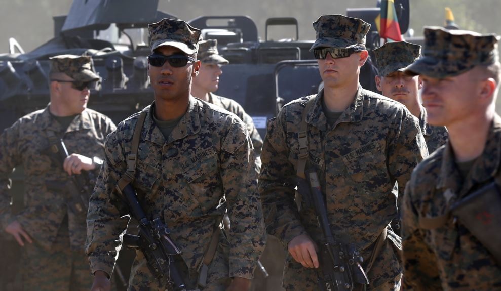 The US will send 20,000 military troops to Europe