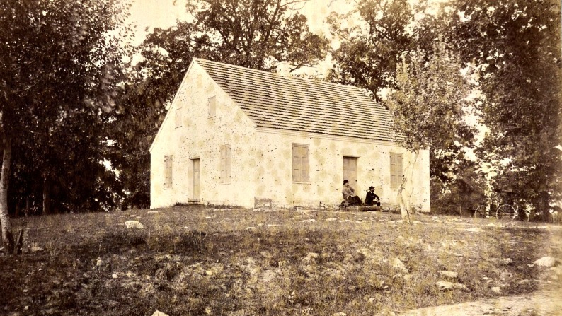 JOHN BANKS' CIVIL WAR BLOG: Antietam: Rare Dunker Church artifact