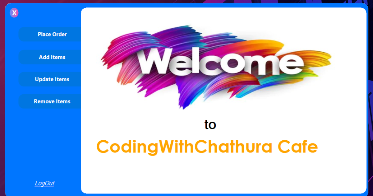 Cafe Management System