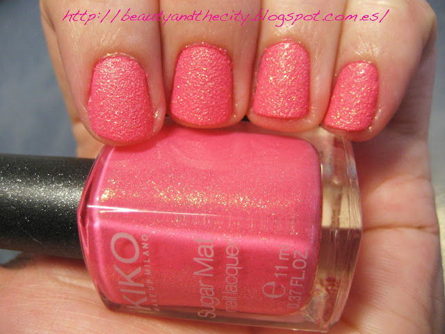 Beauty And The City: Sugar Mat Nail Laquer de KIKO
