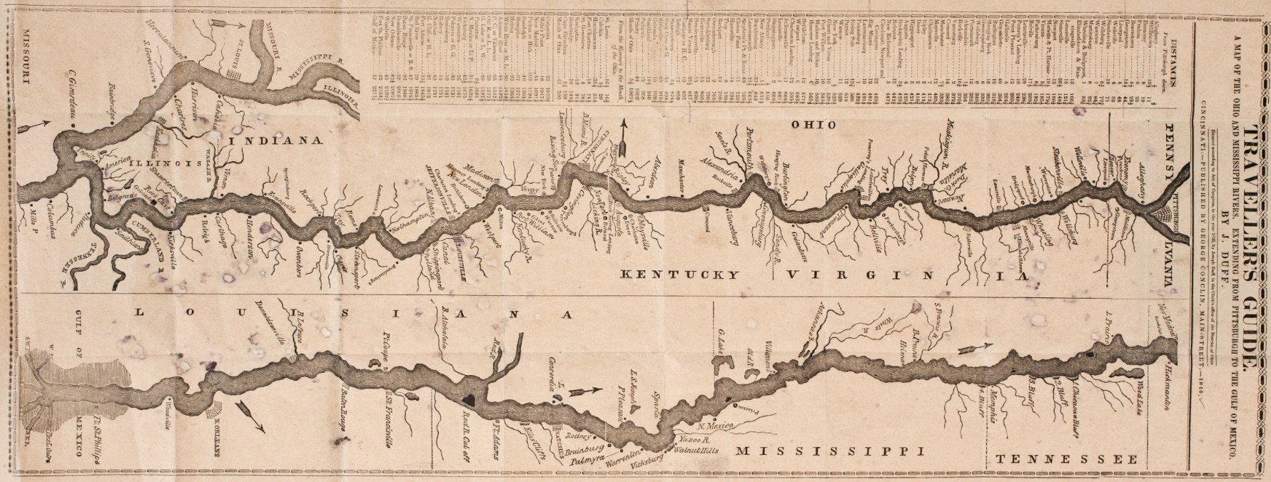 Ohio County, Kentucky History: Pioneer River Navigation Maps