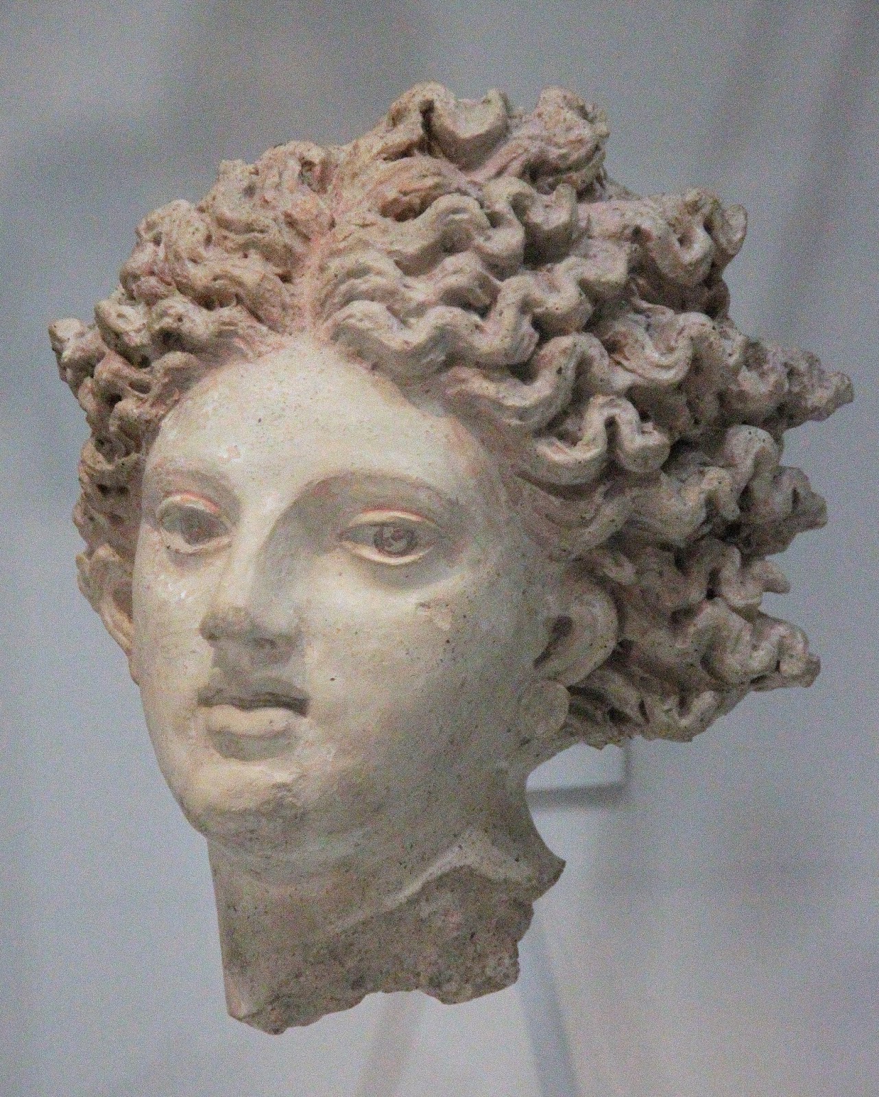 Etruscan Goddess Catha or Leucothea from Pyrgi, 4th C. BCE