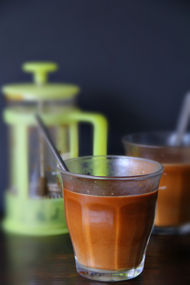 singapore shiok!: kopi see (coffee with evaporated milk)