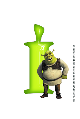 M. Michielin Alphabets: ALFABETO #SHREK (SHREK ALPHABETO PNG )