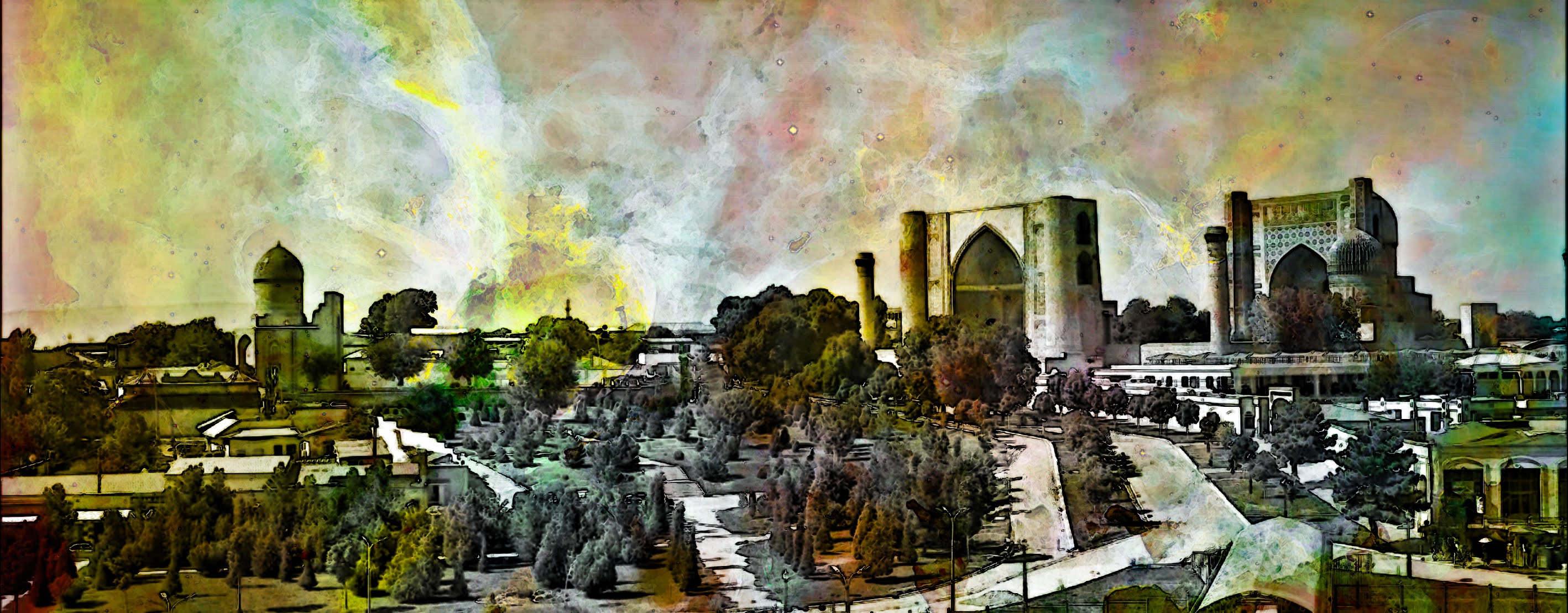 Immortal Artist: Samarkand (The Surreal Atlas of the World)