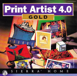 SIERRA - PRINT ARTIST 4.0 PLATINUM ~ SERGIO SOFT