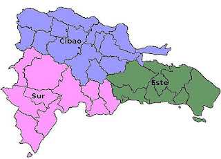 Conociendo Nuestras Regiones (Republica Dominicana): Regiones de la Republica Dominicana