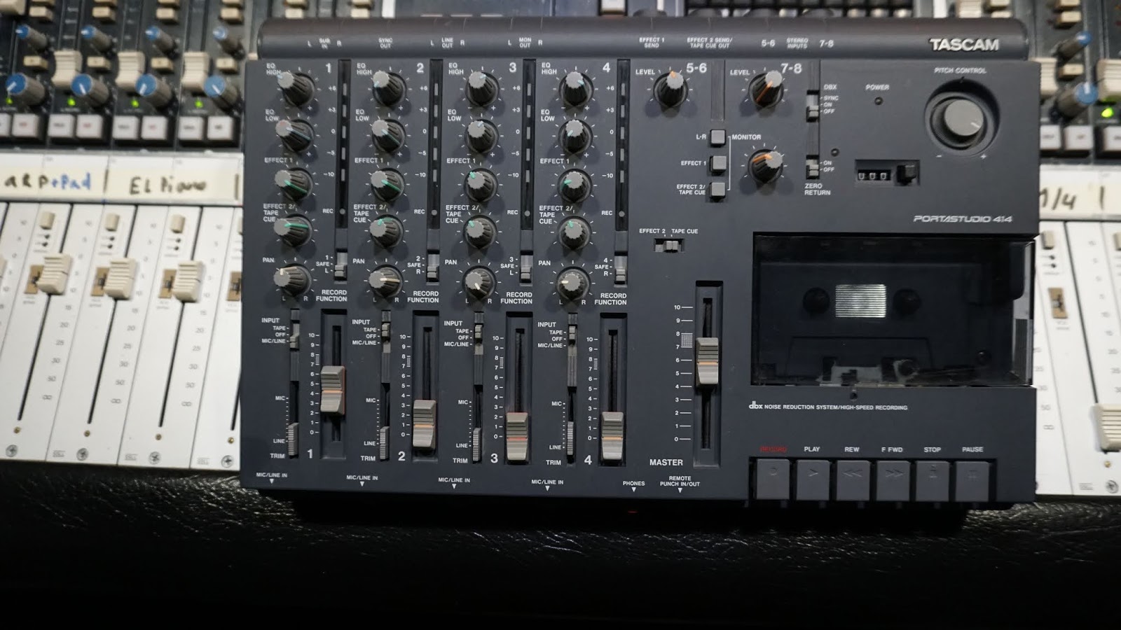 Infrequent Sound [sex.tex] technology: Tascam 414 Mk II 4-Track ...