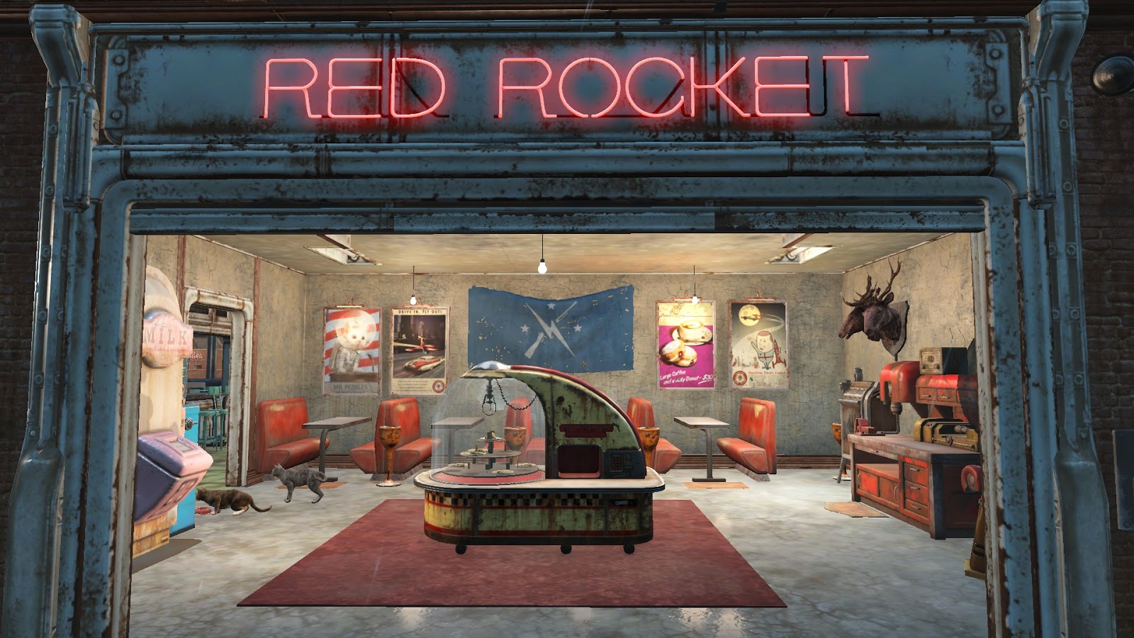 Mog Anarchy's Gaming Blog: Fallout 4 Settlement Tour - Red Rocket Truck ...