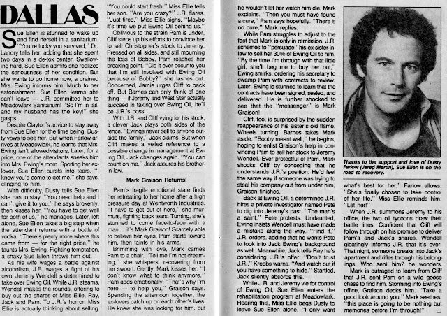 Dallas: Recap-December 3, 1985 (SOD)