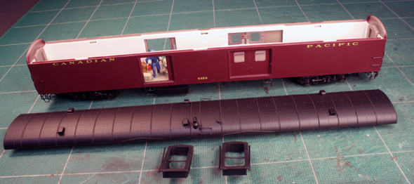 White River Division Cpr Baggage Car