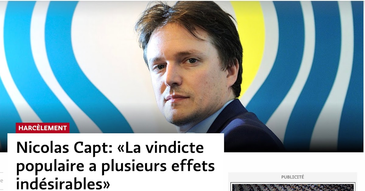 Lost in Switzerland: Nicolas Capt portrait in Le Temps