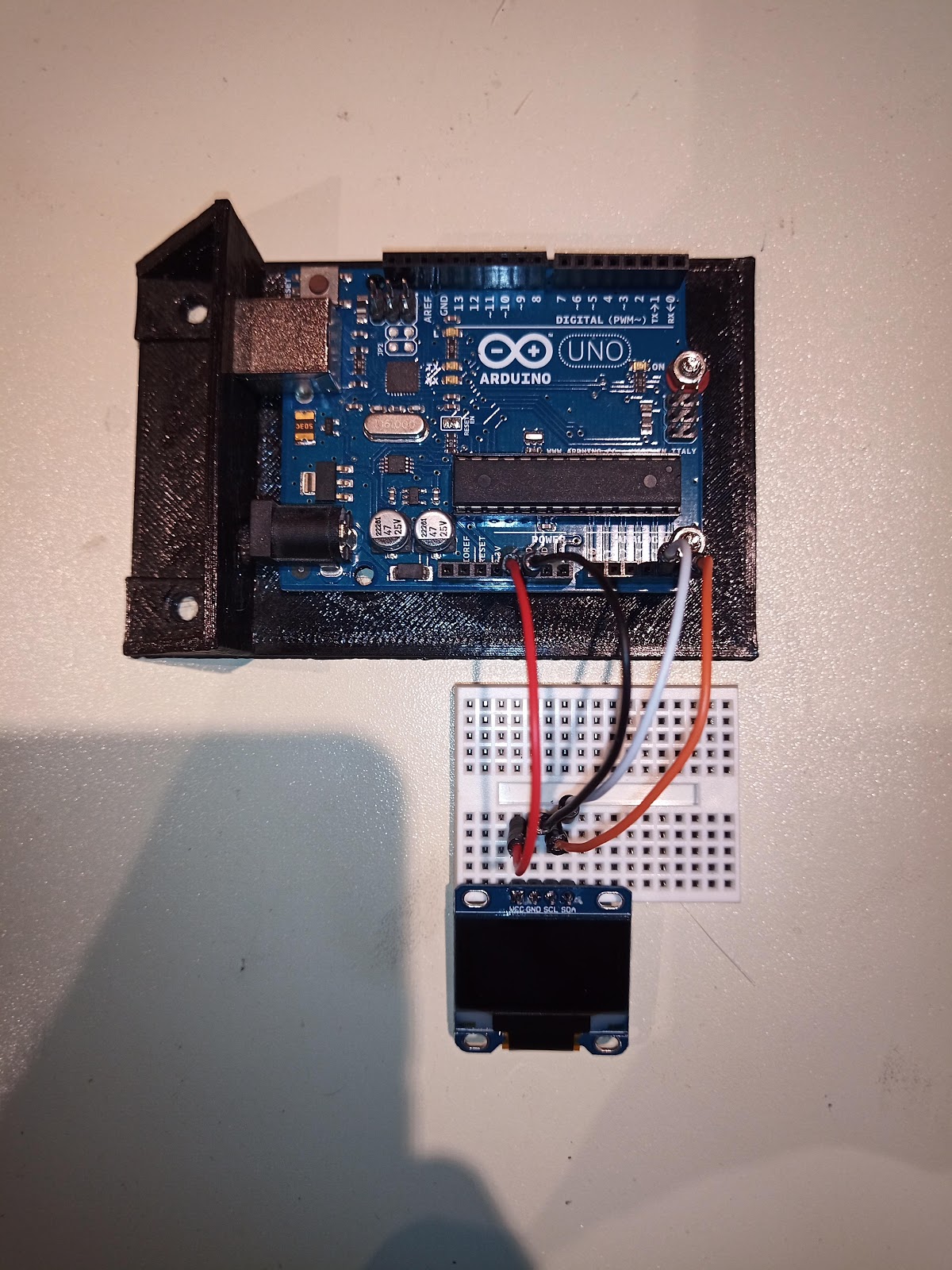 Using An Ssd1306 Based Oled Display Module