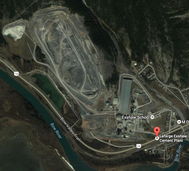 Industrial History: Lafarge Cement Plant in Exshaw, Alberta