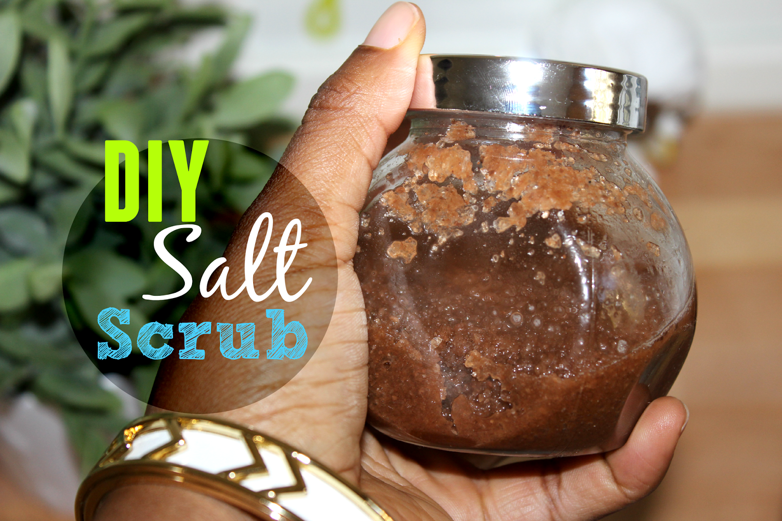 DIY Skin Detox Salt Scrub | Sisterlocked