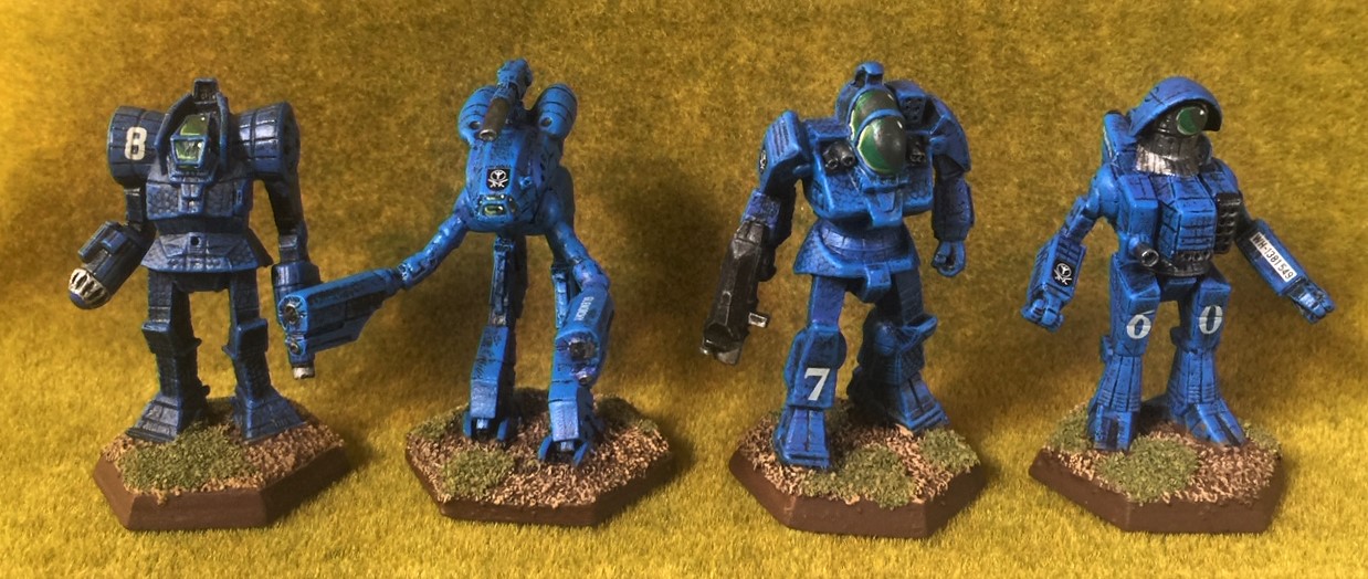 The Owl Bear's Lair: Battletech Donegal Guard compaly/Compagnia della ...